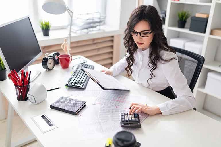 Female Accountants At Work