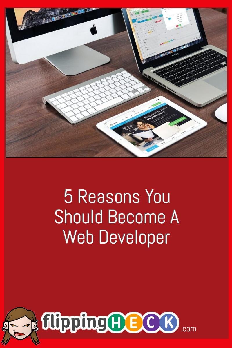5 Reasons You Should Become A Web Developer – Flipping Heck!